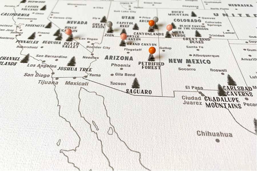 National Parks, USA Maps and World Map Travels: The Ultimate Guide for ...