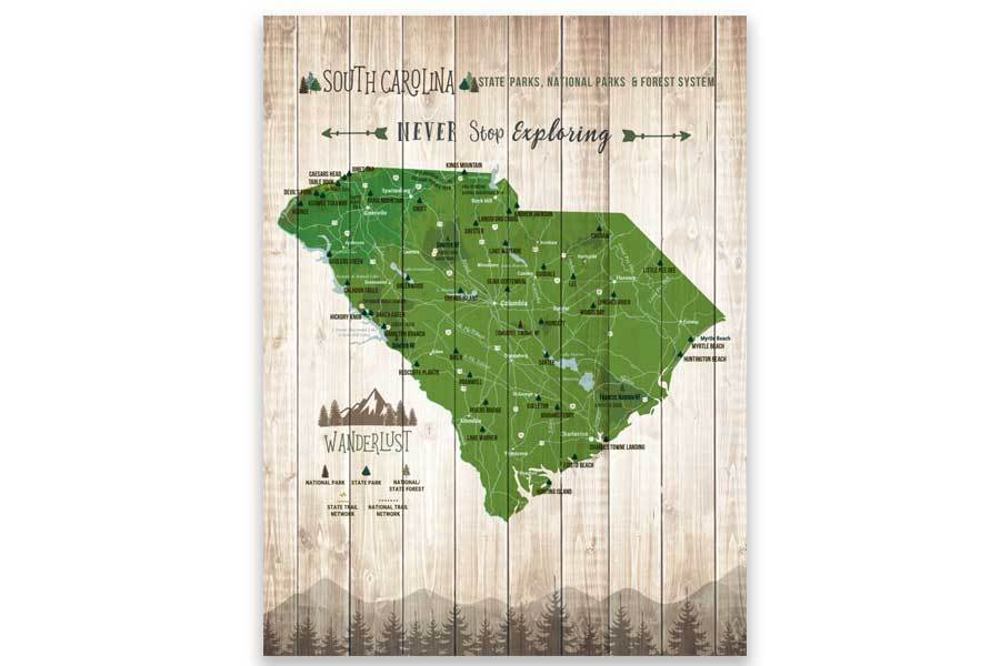 Paper State Maps